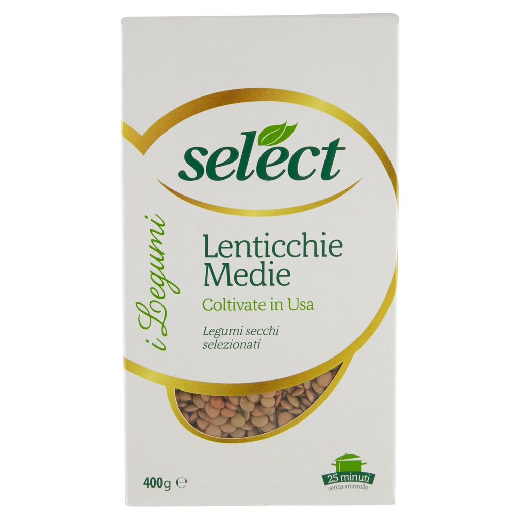 SELECT MEDIUM LENTILS GR.400