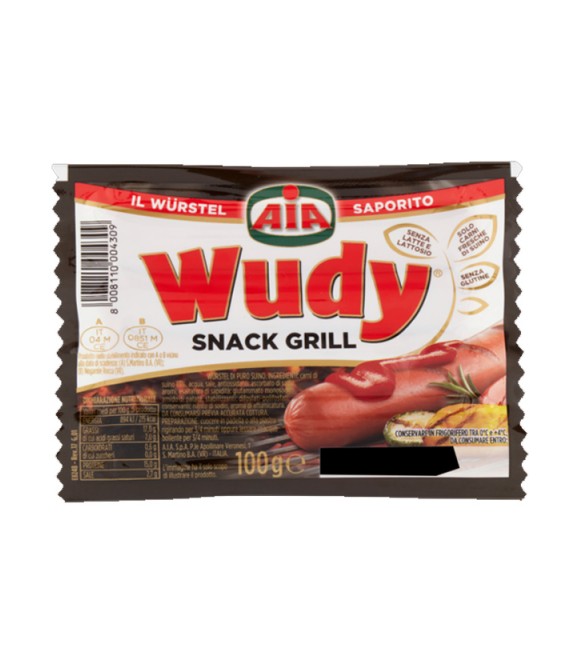 AIA WUDY PURE PORK SAUSAGE X4 GR.100